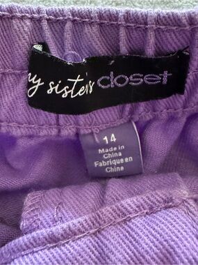 My Sister’s Closet | Bottoms | My Sisters Closet Purple Cargo Pants ...